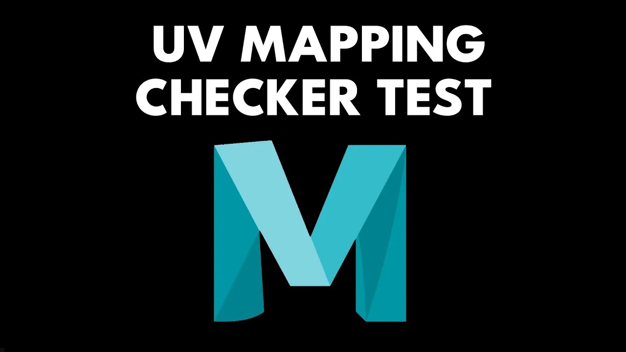 UV Mapping Checker Test - YouTube
