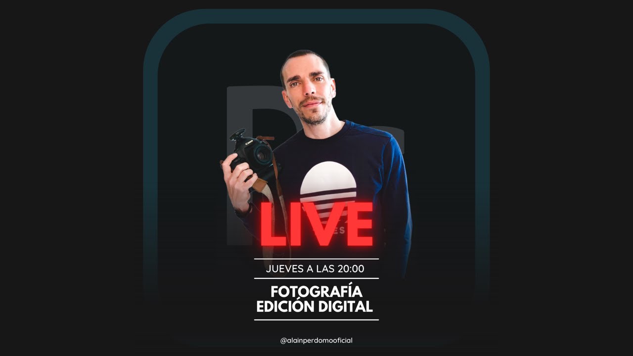 FOTOGRAFÍA & ILUMINACIÓN | Directo con Alain Perdomo - YouTube
