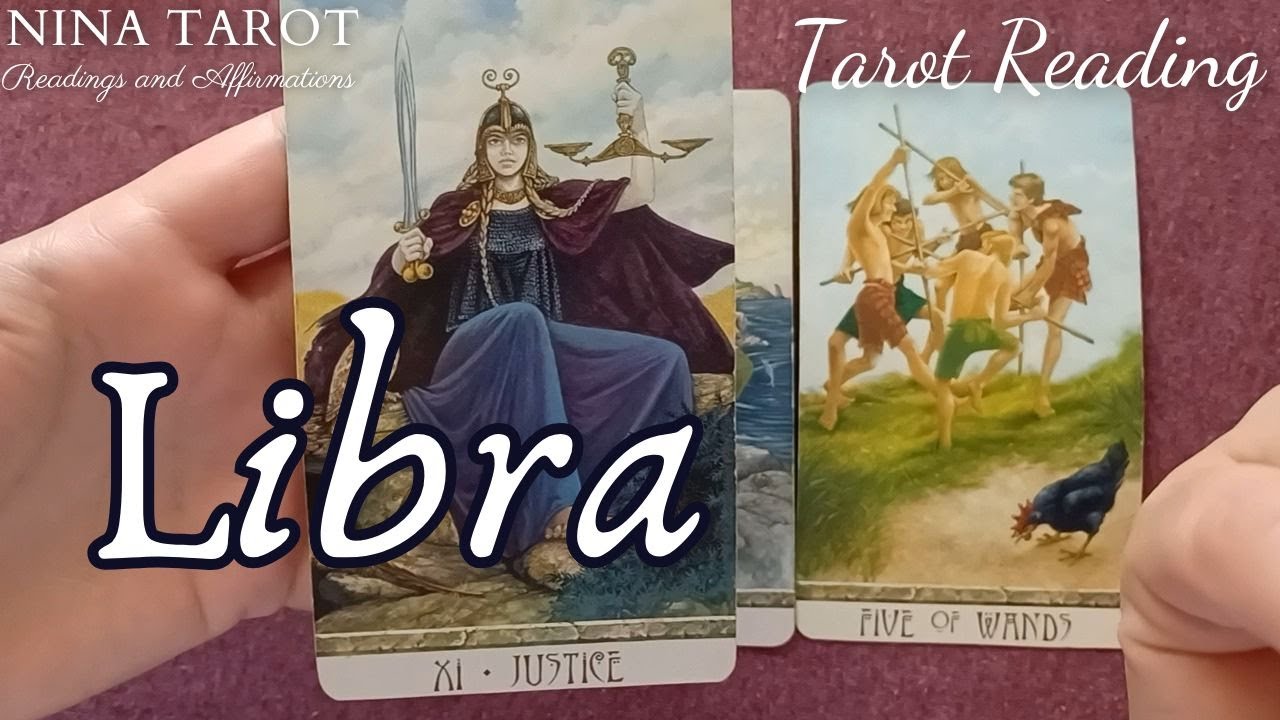Libra Tarot🌟A Fair Solution to a Conflict🌟A Calm, Caring Man Who ...