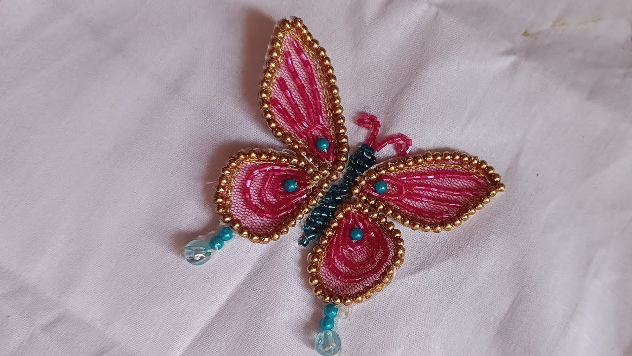 3D Butterfly Patch Work - YouTube