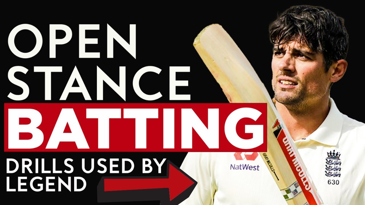 The BATTING Technique Which Worked For Alastair Cook | Gary Palmer ...