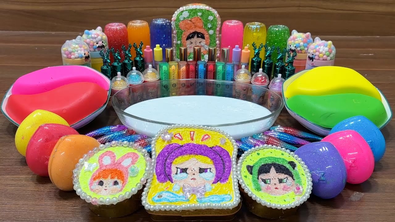 BABY CRY | Mixing Makeup, Glitters And More into Glossy | Satisfying ...