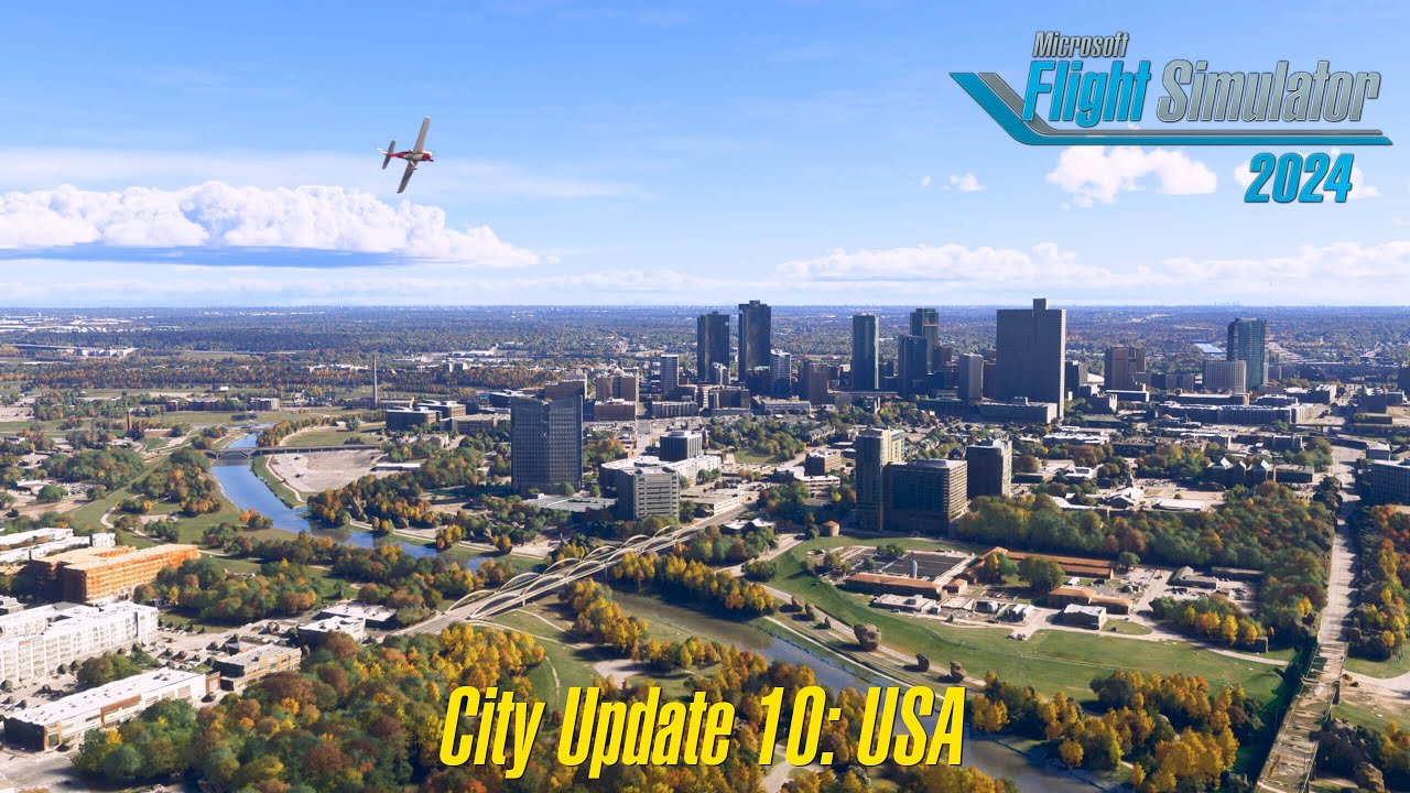 Flight Simulator 2024 - Checking out City Update 10: USA - Plus Flight ...