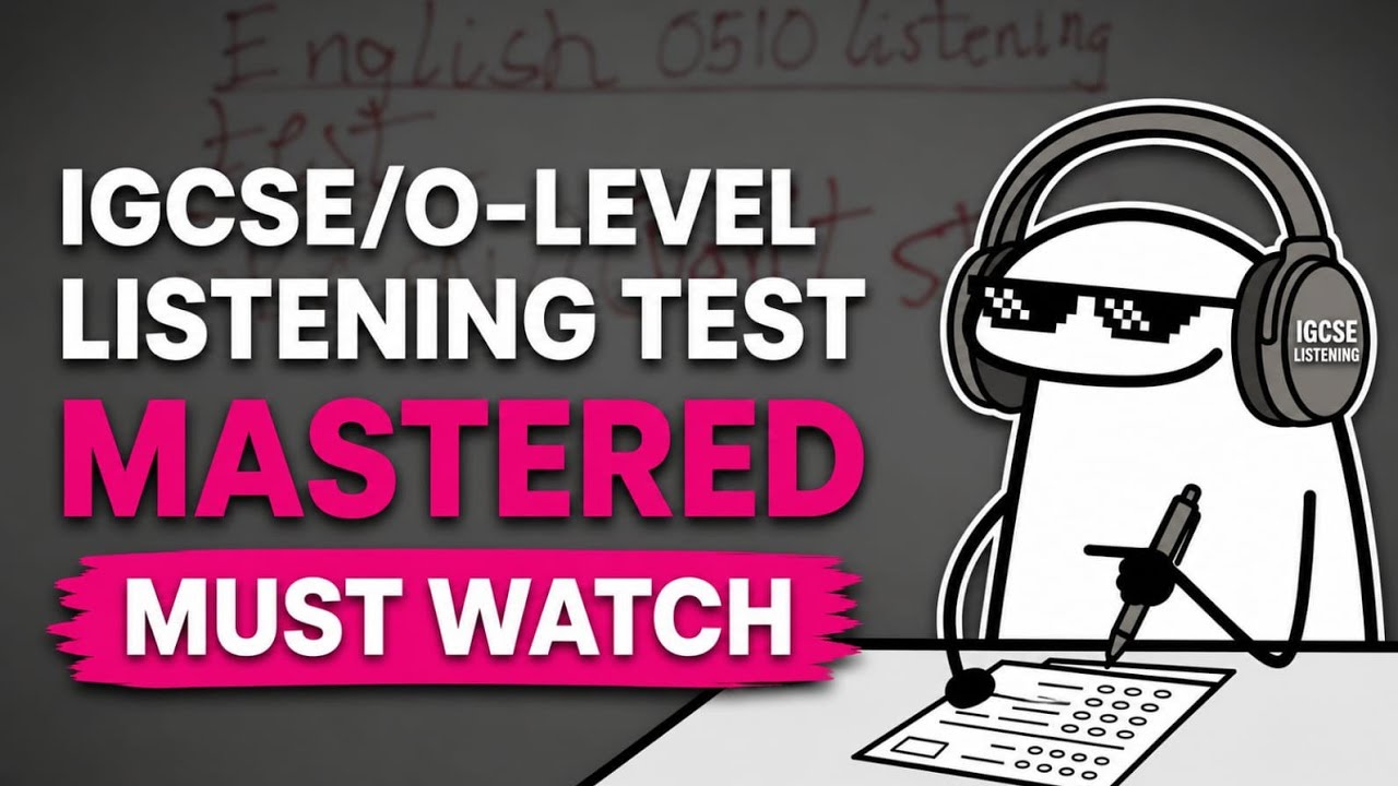 🔥LAST MINUTE IGCSE ENGLISH 0510 LISTENING TEST TIPS | 🚨MUST WATCH ...