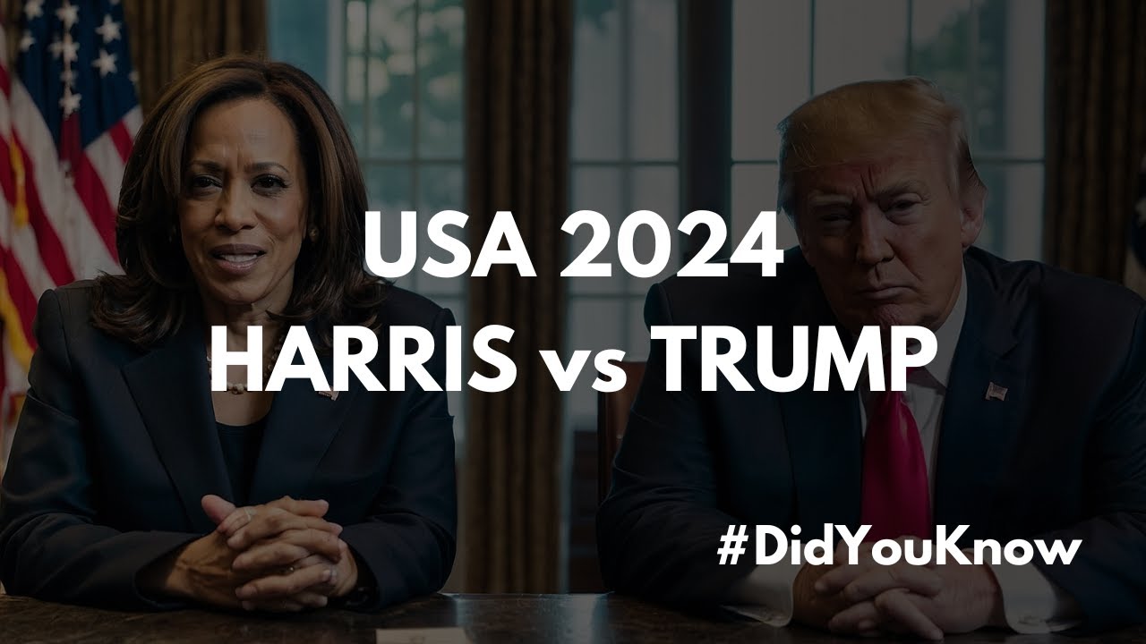 2024 US Presidential Election: Harris vs Trump - Who's Leading the Race? #DidYouKnow - YouTube