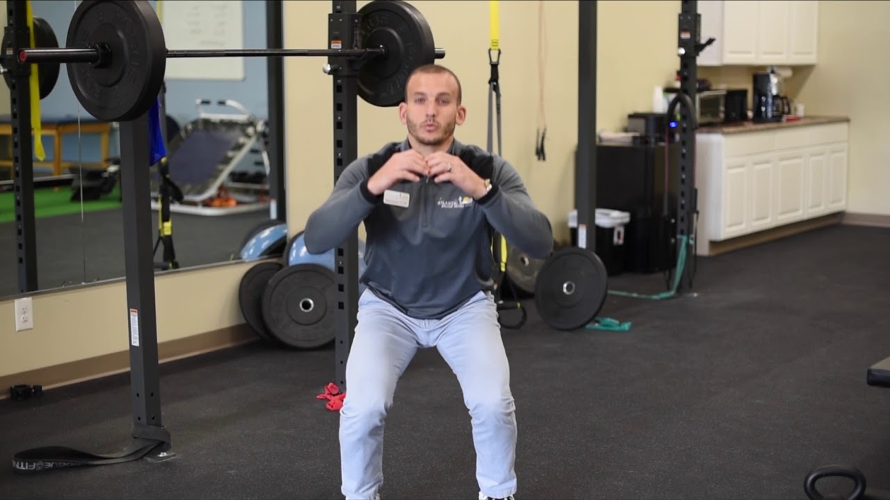 Atlantic Physical Therapy Center Squat Quick Tip - YouTube