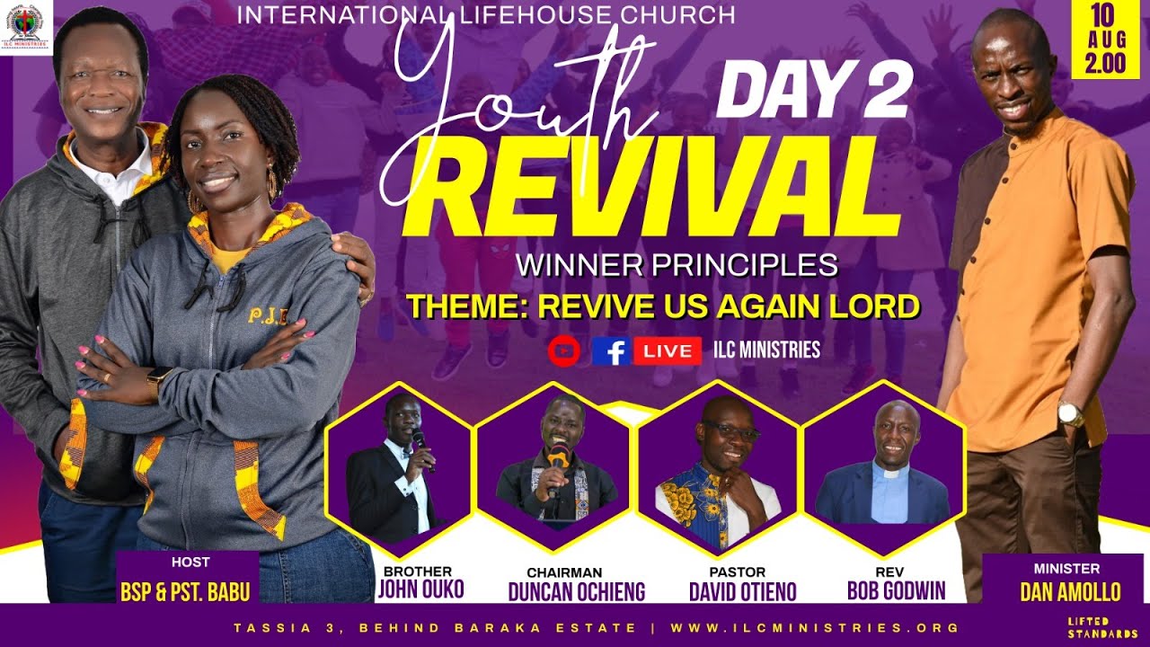 REVIVE US AGAIN || DAY 2 || YOUTHS REVIVAL || 10 AUG 2024 - YouTube