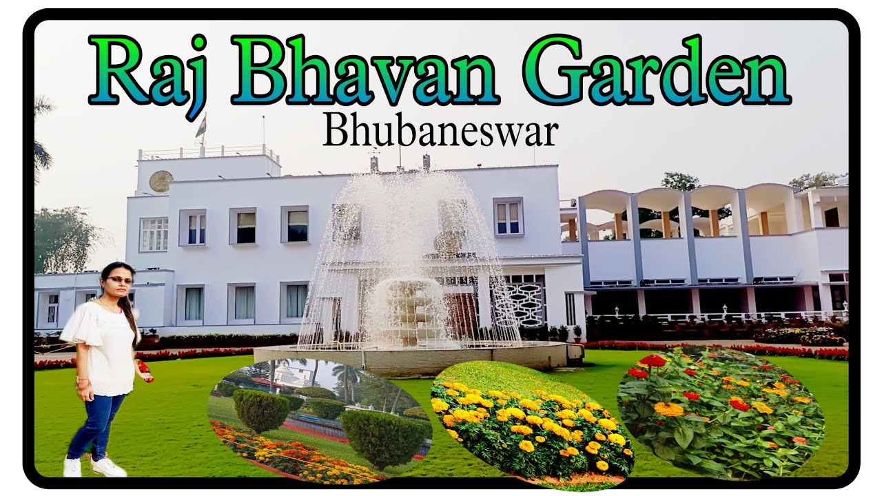 Raj Bhavan Garden Bhubaneswar 2025// Governor House Garden Tour ...