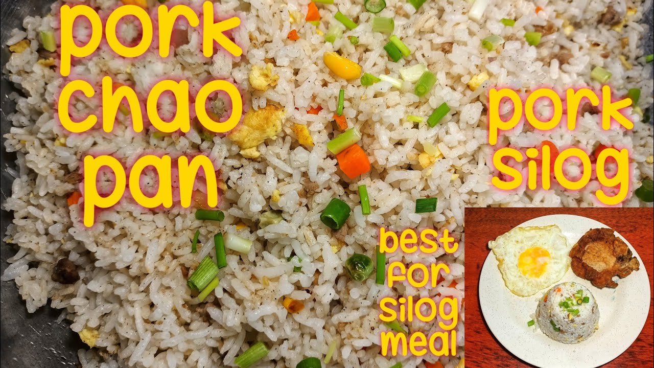 pork chao pan ll porksilog ll luto ko to - YouTube