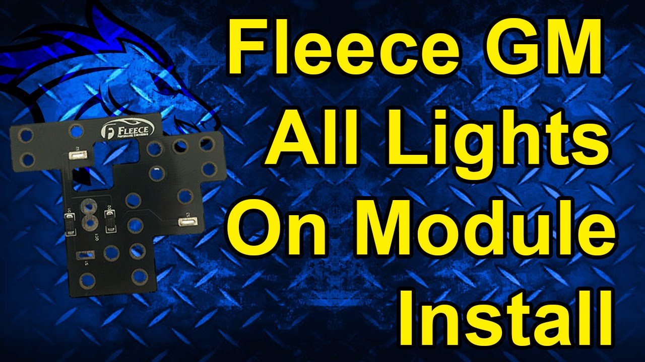 GM All Lights On Module by Fleece Performance Install: 03-07 Chevy/GMC ...