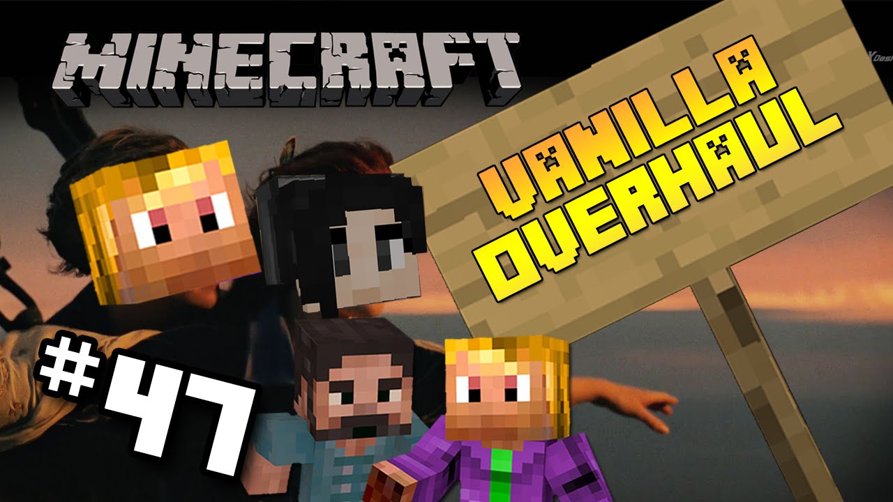 #47 Minecraft Vanilla Overhaul Modpack | Skinnz Wedding! - YouTube