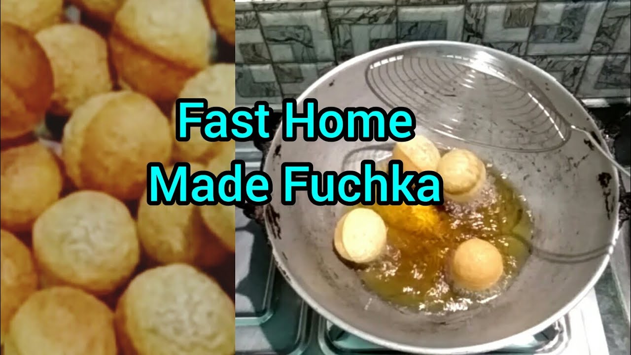 খুব সহজেই ঝামেলা ছাড়াই Fast Home made Fuchka (with tips)|| Fuchka ...