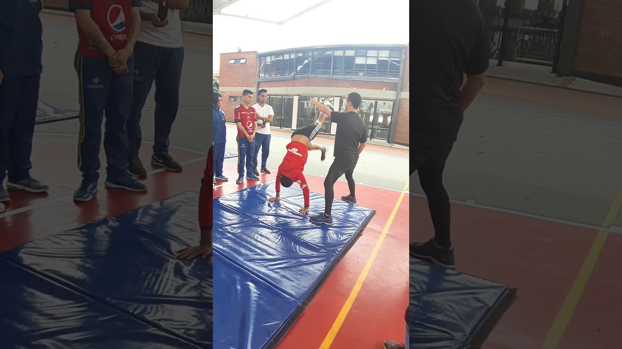 Invertida en dos apoyos - YouTube