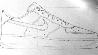 Nike Shoes Drawing Easy For Kids