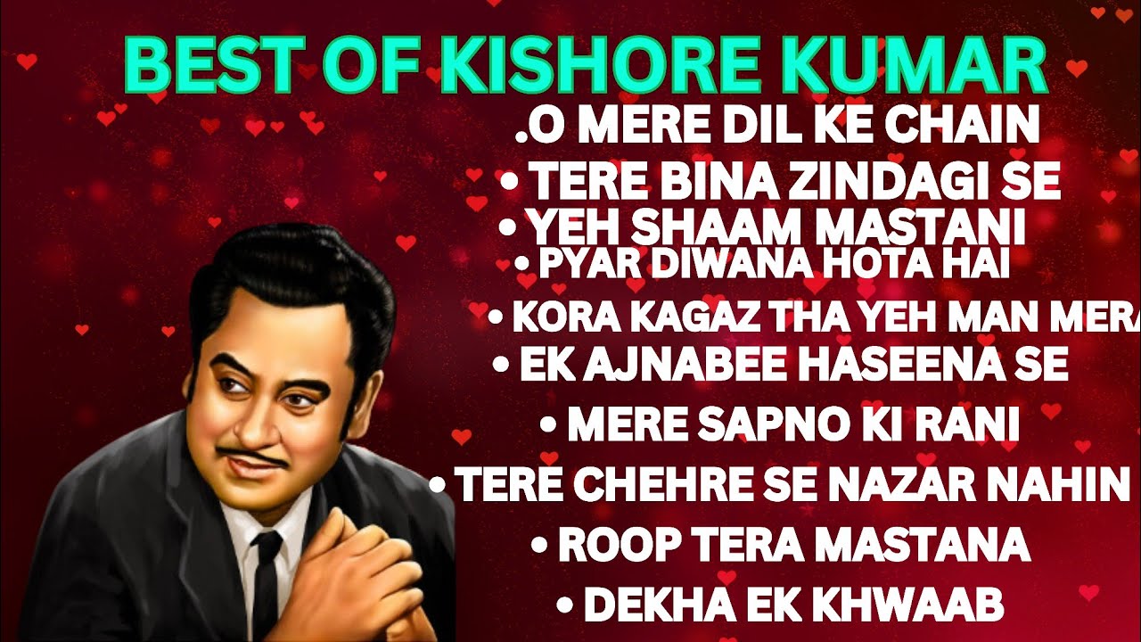 Kishore Kumar Hits | Old Songs Kishore Kumar| Best Of Kishore Kumar | Kishore Kumar Romantic ...