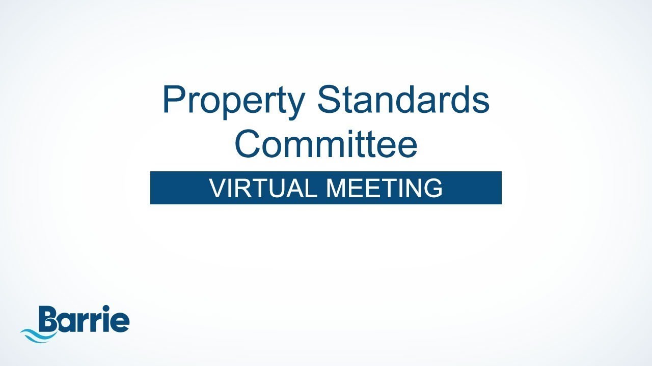 Property Standards Committee Meeting | July 7, 2022 - YouTube
