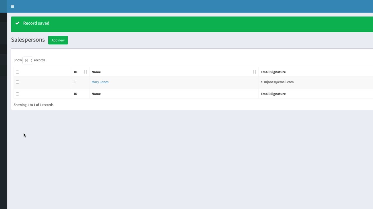 Backend Creator CRM tutorial - YouTube