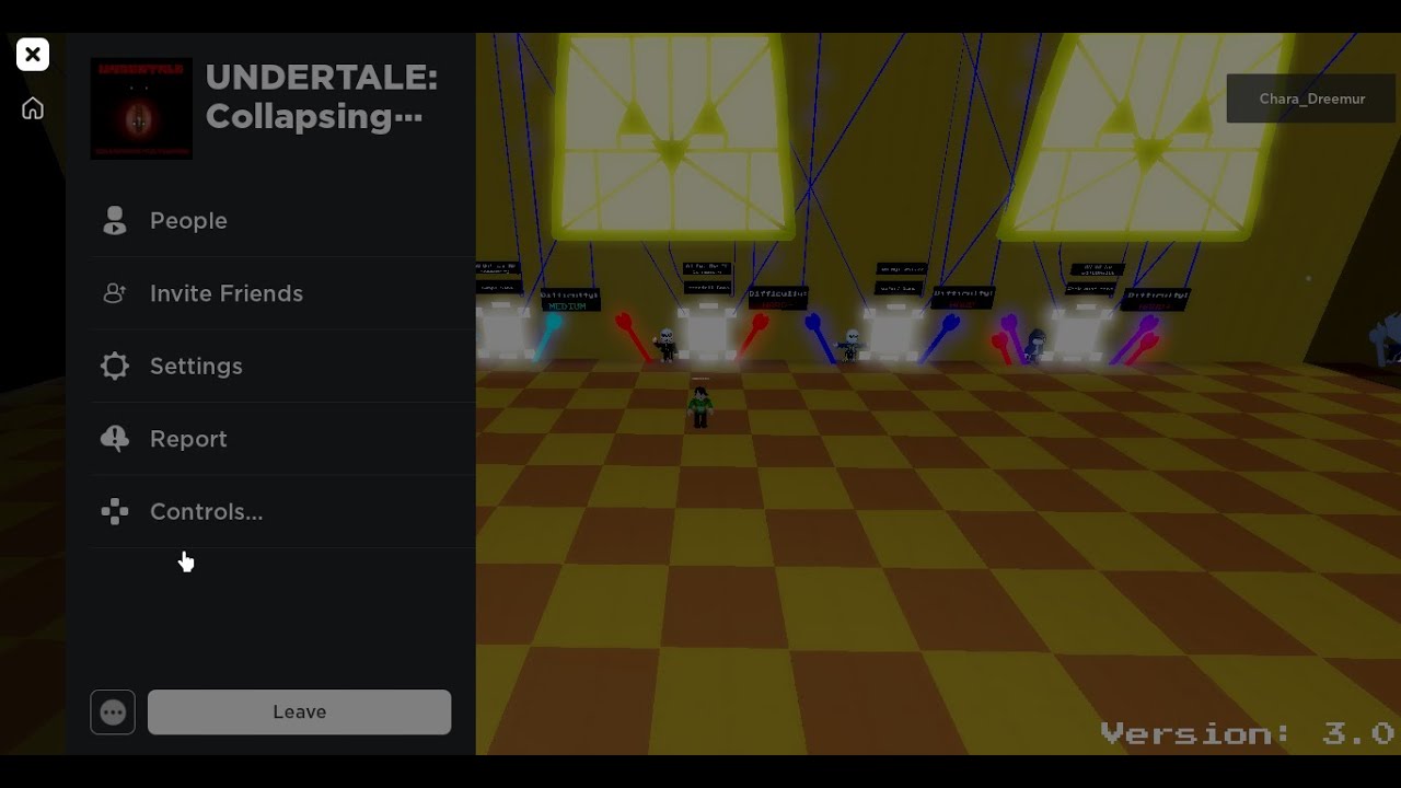 undertale collapse multiverse section 1 | undertale roblox - YouTube