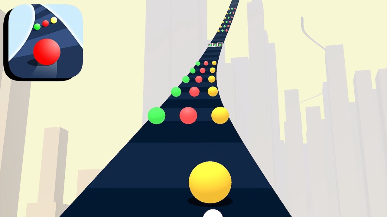 Color Road Gameplay 🔵🟡🔴 All Levels Part 8 - YouTube