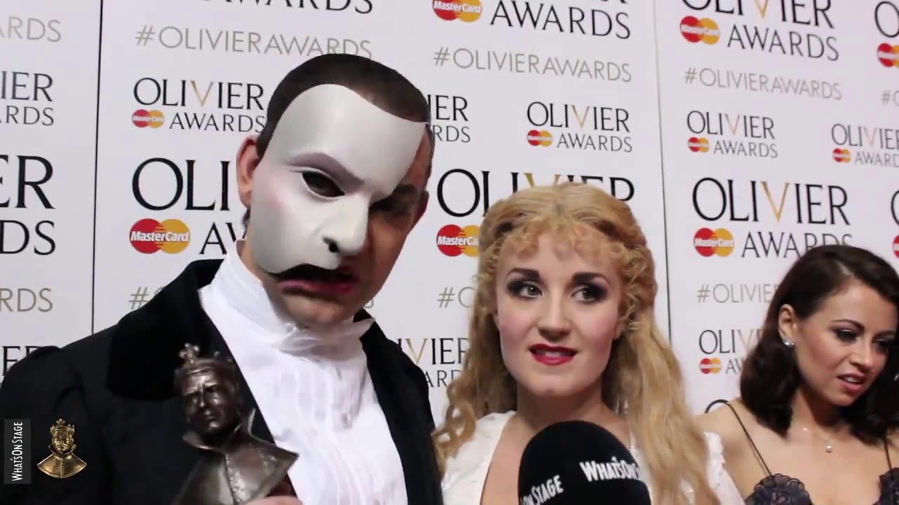 Ben Forster - What's On Stage winners interview Olivier Awards - YouTube