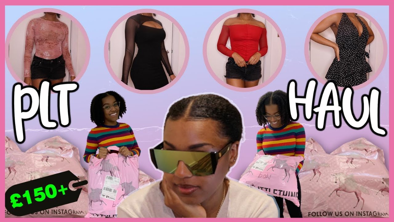 *NEW IN* HUGE PrettyLittleThing Haul & Try On | Summer 2020 (PLT) - YouTube