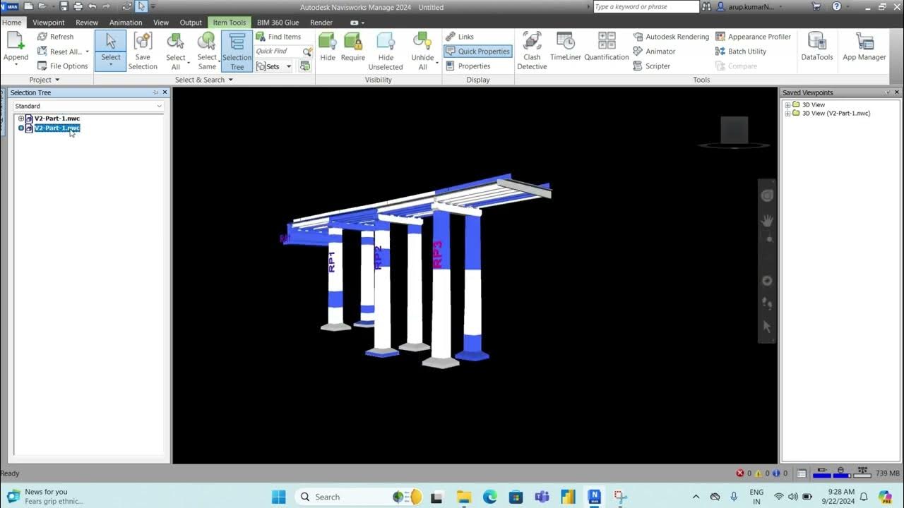 Appended & Merge I Navisworks Tutorial - YouTube