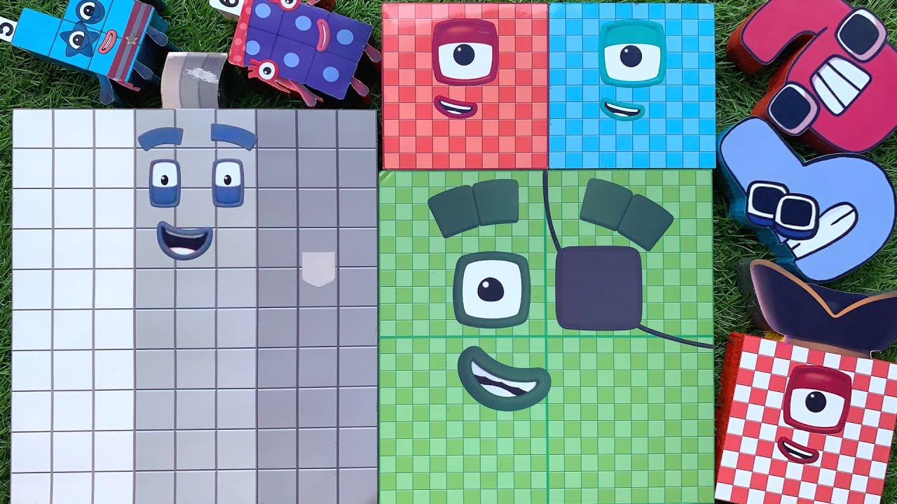 Looking for Numberblocks NEW 801 Puzzle Tetris Space, A B LORE | ASMR ...