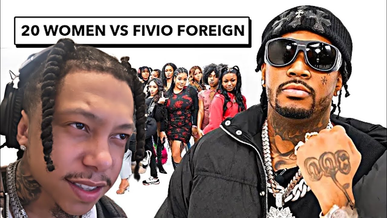 Primetime Hitla Reacts to 20 Girls Competing For Fivio Foreign ! - YouTube