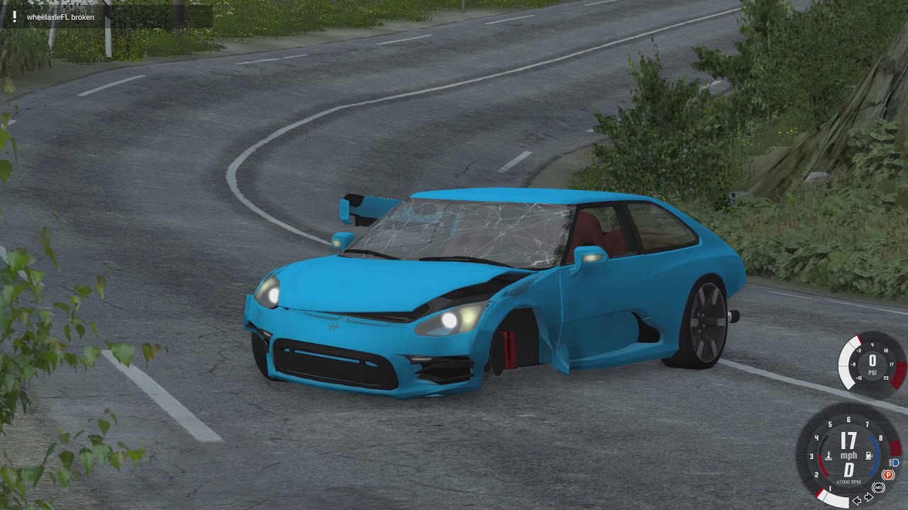 BeamNG.drive on GPU NVidia 1050 Ti - YouTube