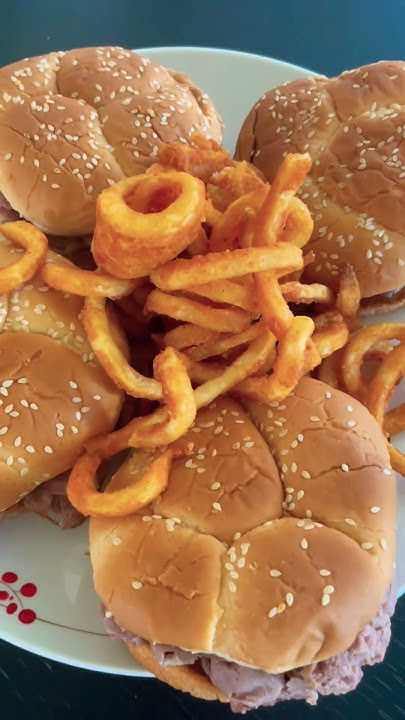 Yummy Sandwiches and curly fries. #noah #adam #sandwich #curly #fries # ...