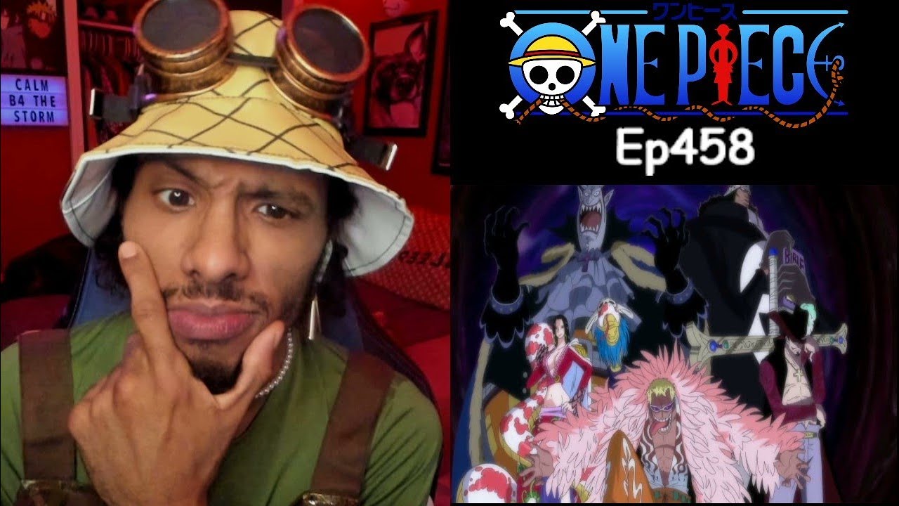 One Piece Episode 458 Reaction | Marineford's Goaline Defense Lookin ...