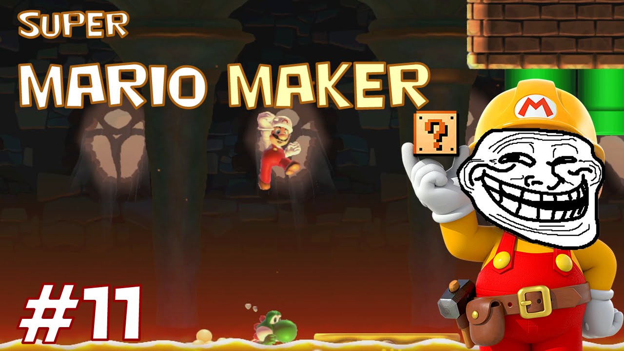 Mario Maker Troll Levels - 100 Mario Challenge Expert (Part 2) - YouTube