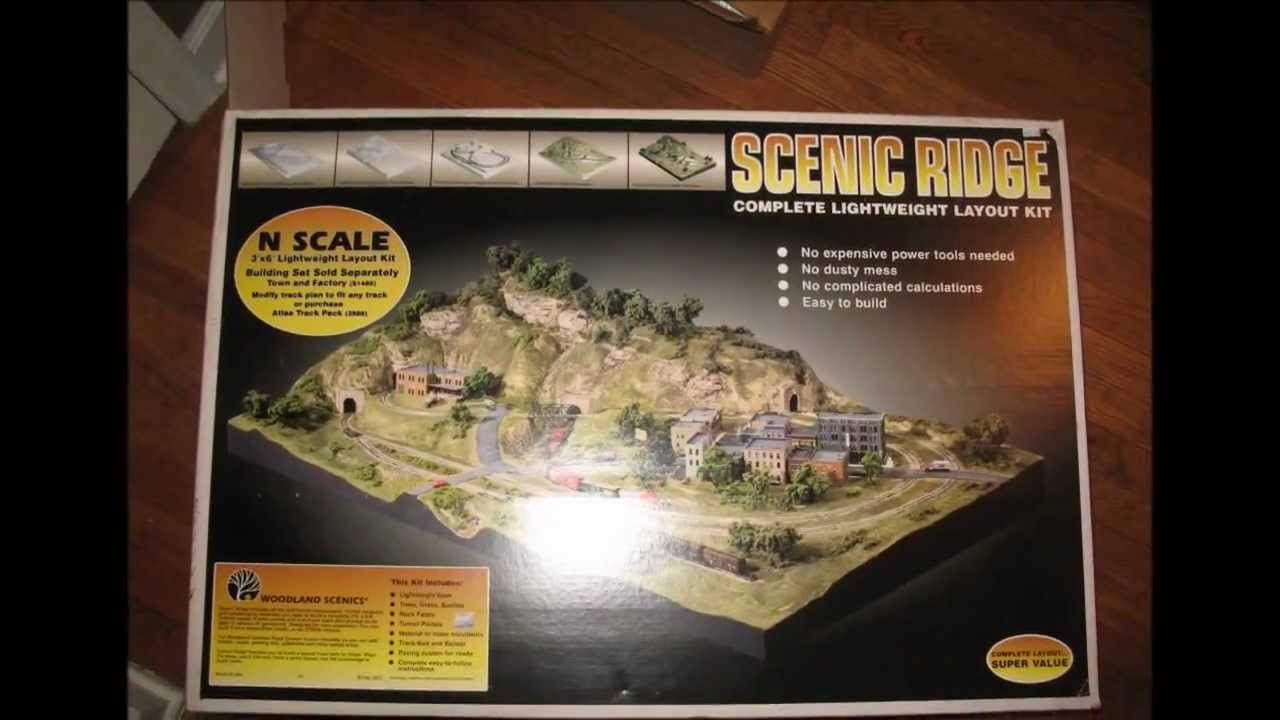 Lego Train Model N Scale Track and Train - YouTube