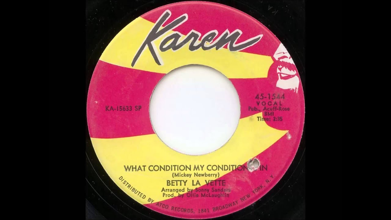 Betty Lavette ... What condition my condition is in. 1968 - YouTube