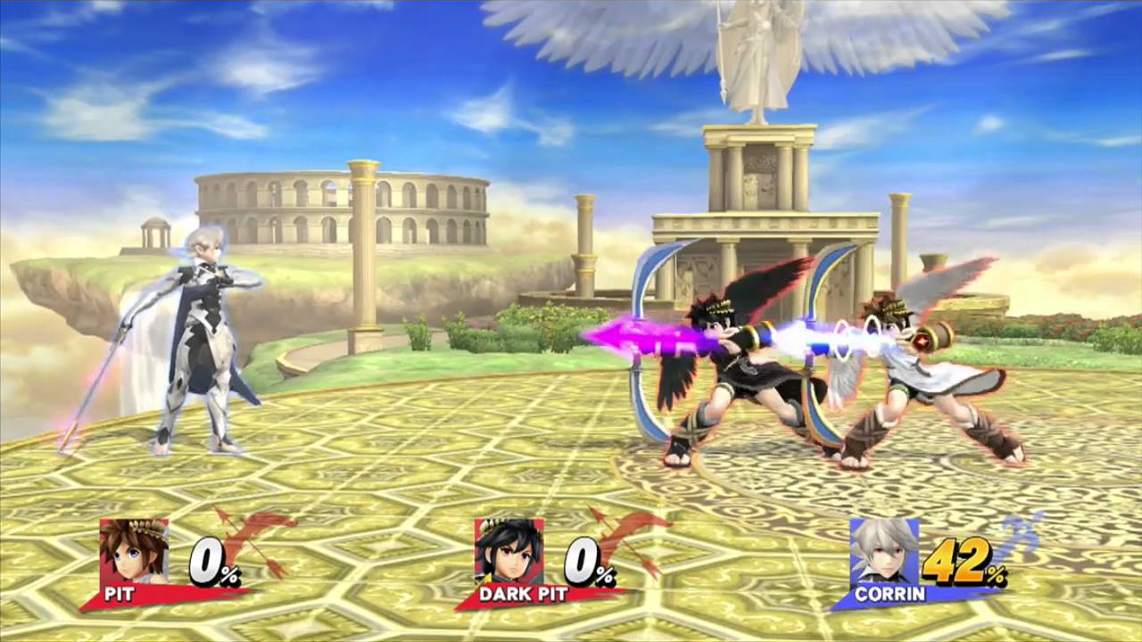 Smash 4 ~ Pit and Dark Pit Moveset Comparison - YouTube