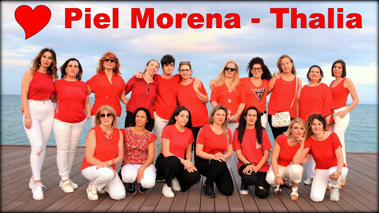 Piel Morena - Thalia - Ballo di Gruppo by Nick Aiello - YouTube