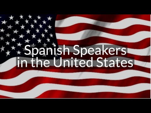 Spanish Speakers in the United States: Top 10 States - YouTube