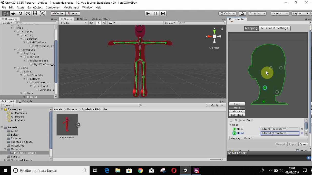 Tutorial sobre Mecanim Humanoid en Unity 3D - YouTube