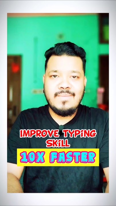 টাইপিং স্পিড ১০ গুন বাড়িয়ে নিন, How to improve typing speed #typing # ...