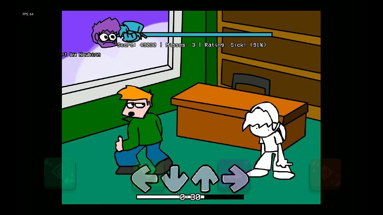 fnf vs eddventure | eye catcher | 5 m҈i҈s҈s҈ - YouTube