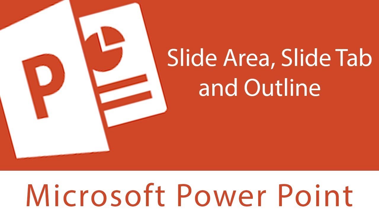Powerpoint : Environment | Slide Area, Slide Tab and Outline - YouTube