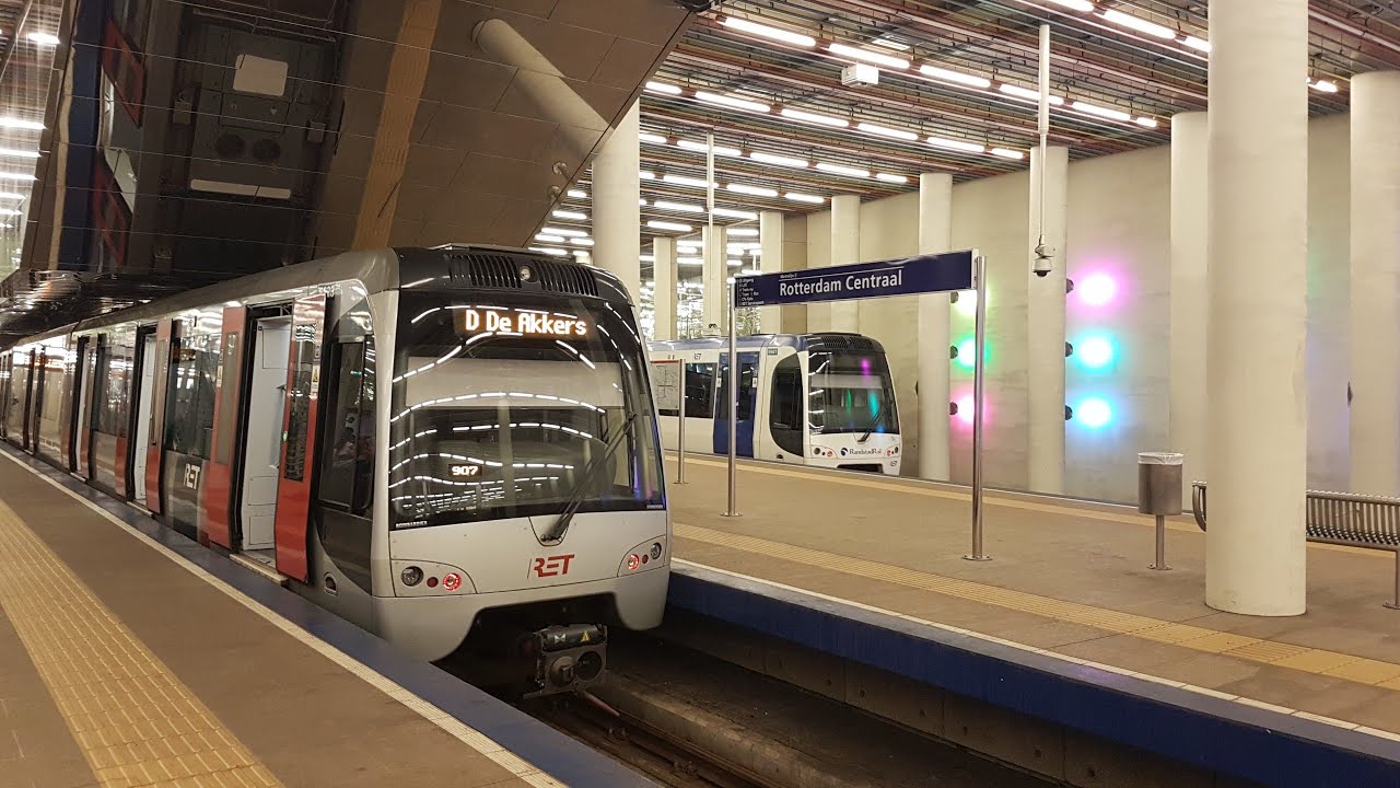 RET R-net Rotterdam Metro - YouTube