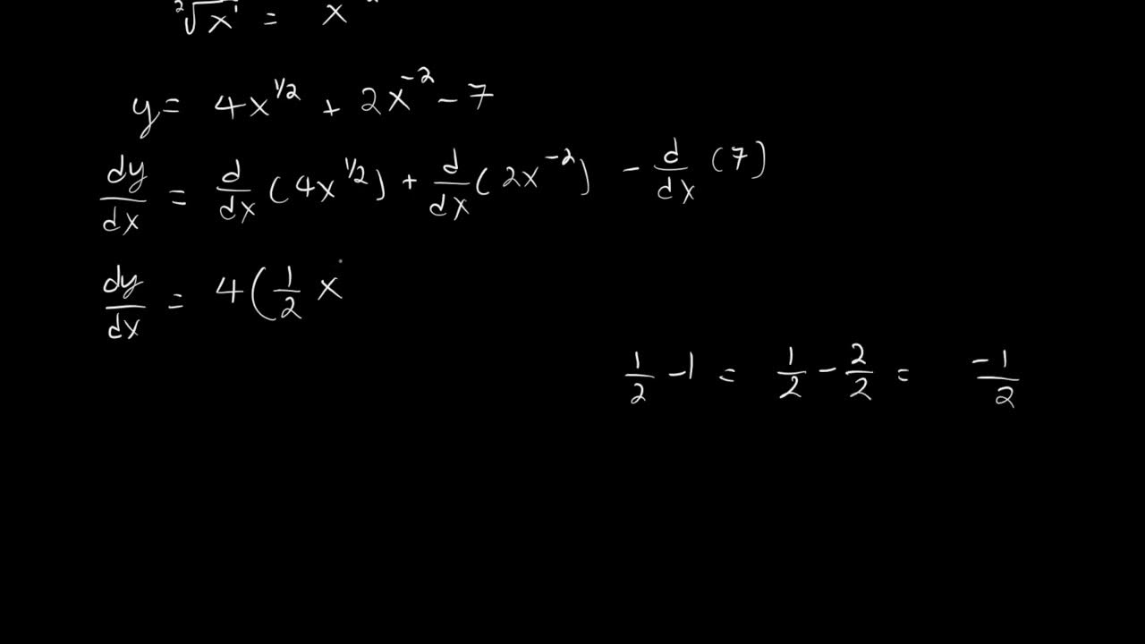 Calculus - Basic Rules of Derivative Practice Problems (PART 2) - YouTube