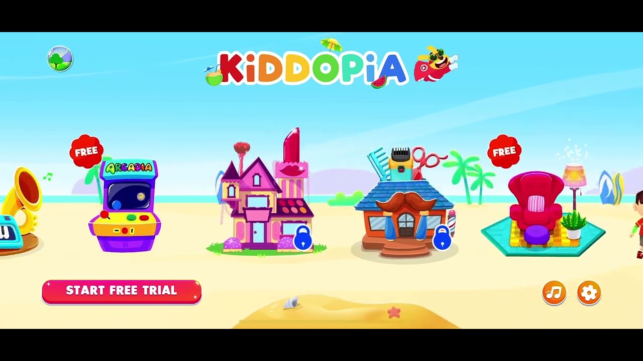 Playing Kiddopia Part 2 for 8 minutes Playing Math Whiz and more! - YouTube