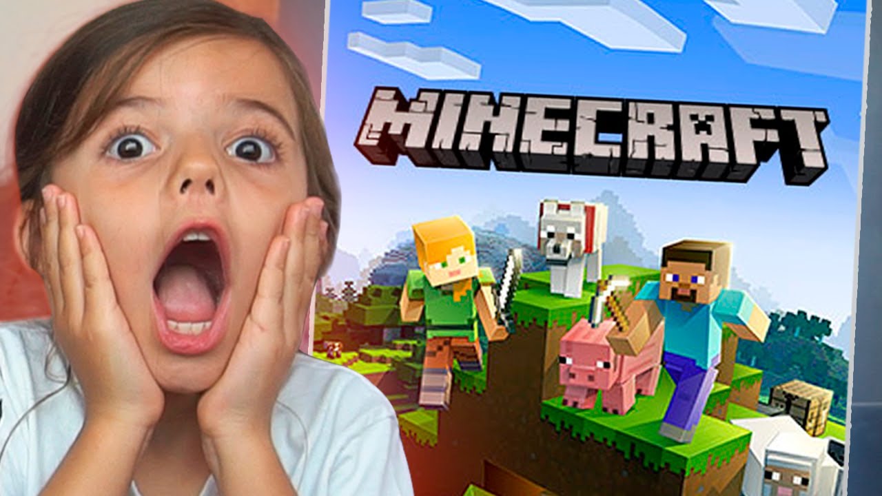 MINHA IRMÃZINHA JOGANDO MINECRAFT - YouTube