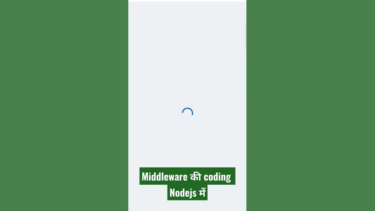 #nodejs में middleware की #coding 👍👍👍👍 | #shorts | #viral #video | #programming | Dz Coding ...