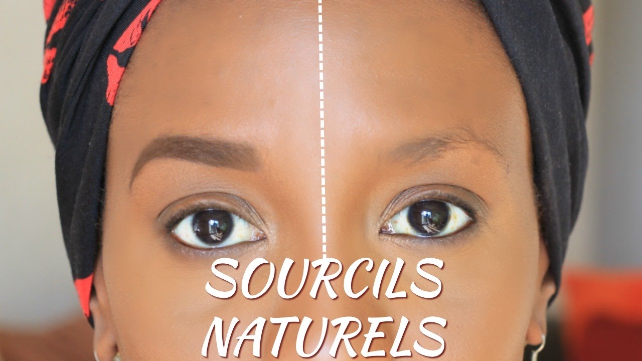 DES SOURCILS NATURELS EN 3MN ! - YouTube