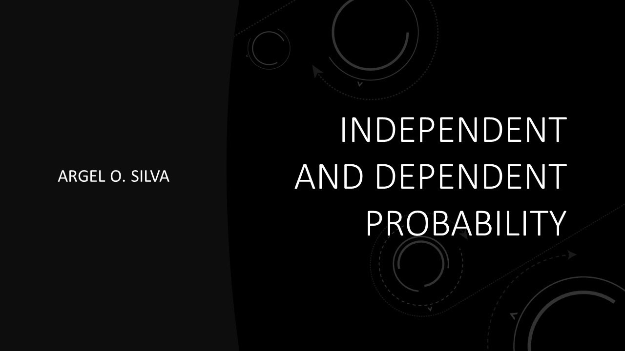 grade 10 - q3 - w7 - independent-dependent probability - YouTube