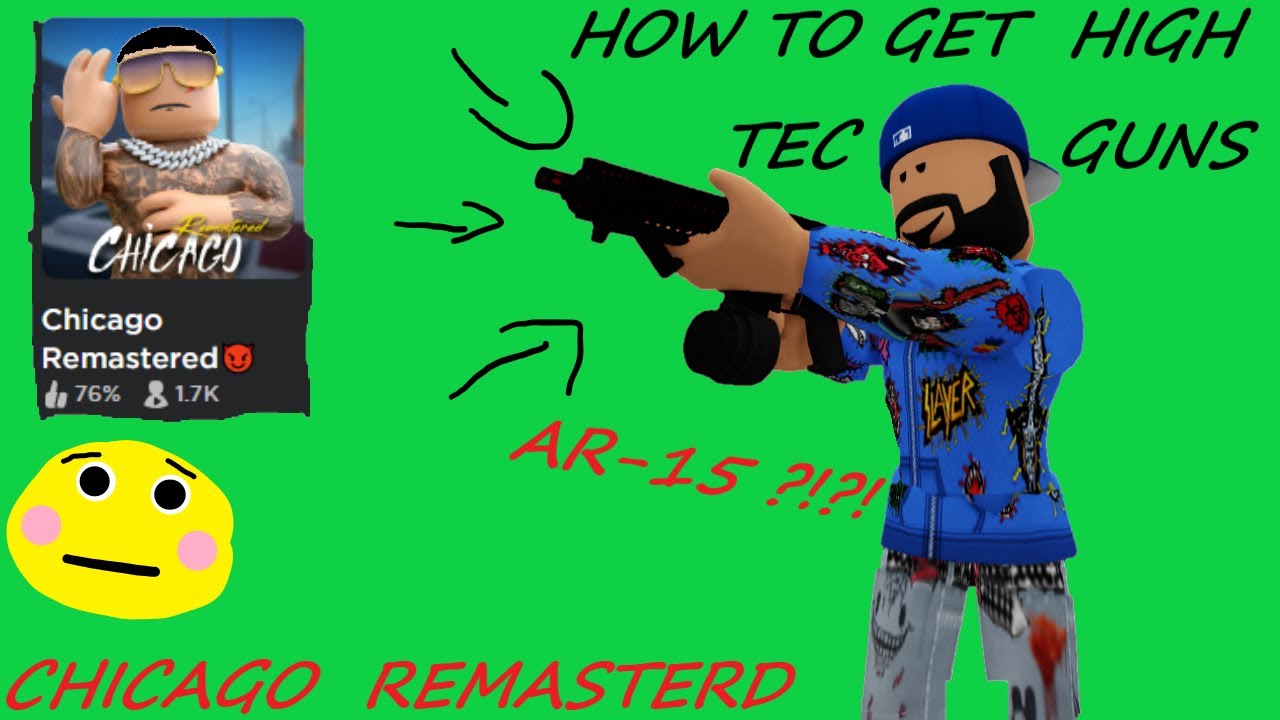 HOW TO GET HIGH-TEC GUNS IN CHICAGO REMASTERED || ROBLOX || ROADTO600 ...