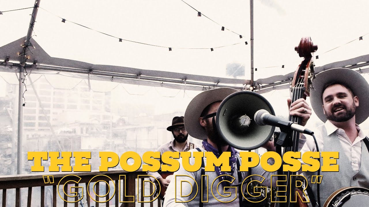 The Possum Posse Performs "Gold Digger" - YouTube